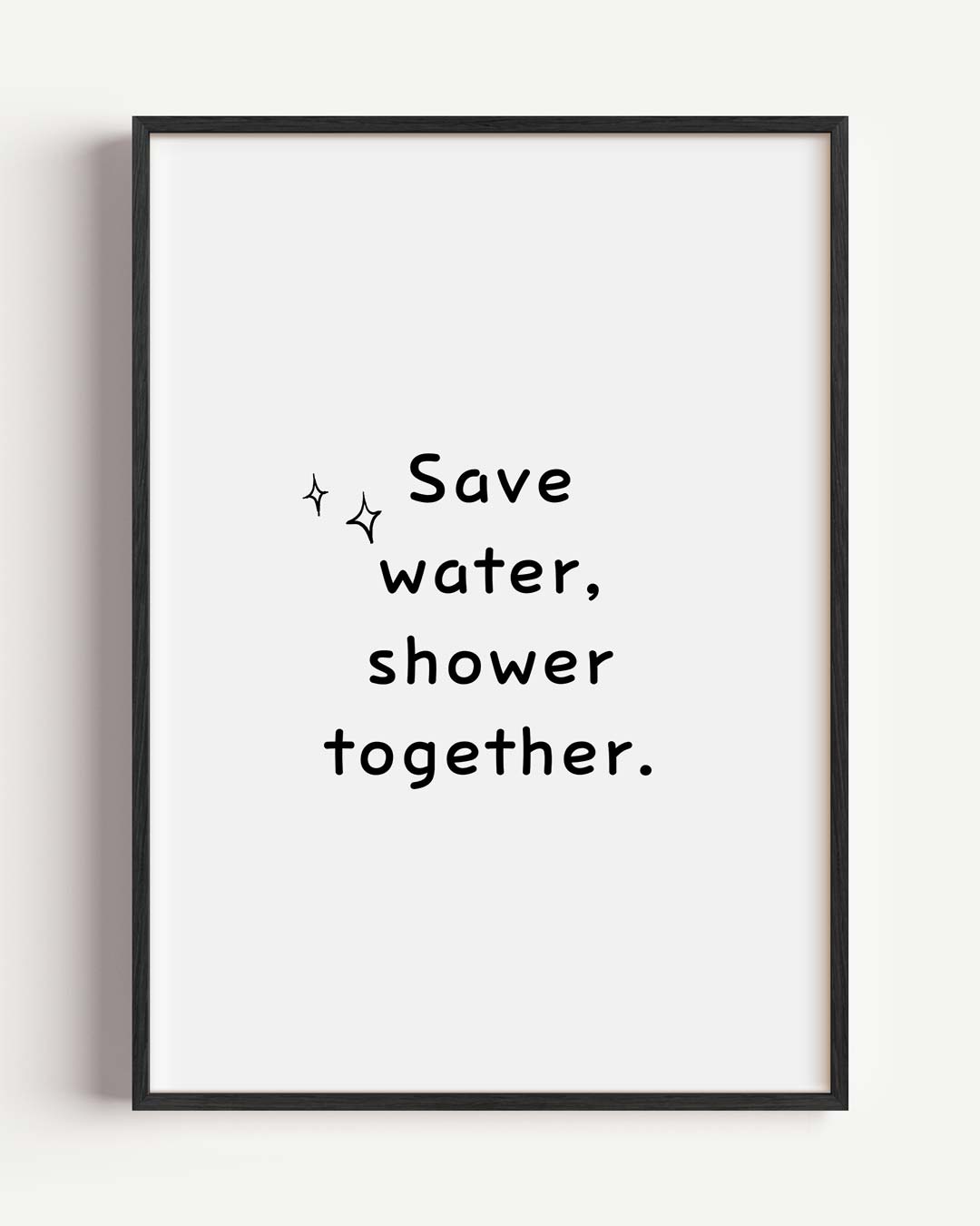 Spaar Water Poster – Poster-Wanddecoratie